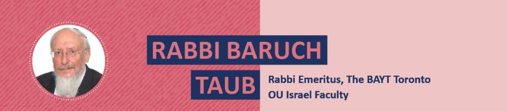 Rabbi Baruch Taub - Torah Tidbits